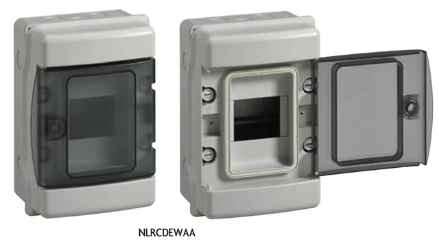 3 WAY GARAGE IP65 Weatherproof Consumer Unit Enclosure 63A 30mA RCD MCB ...