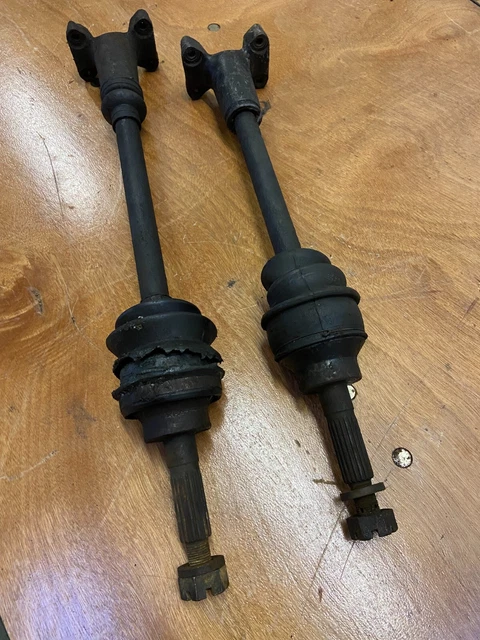 CLASSIC MINI EARLY Pair Of Driveshafts Complete O/S & N/S-Coupling Type ...