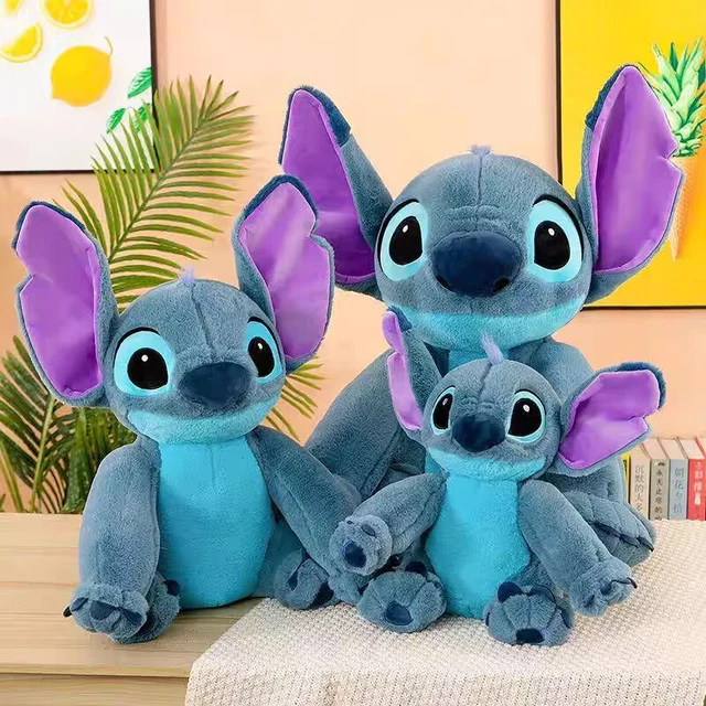 DISNEY LILO & Stitch Plush Stuffed Doll Large Stuffed Sleeping Pillow Toys £16.99 - PicClick UK