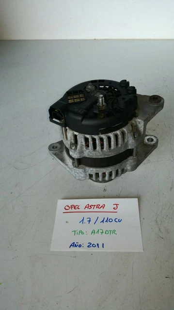 13579662 ALTERNATEUR POUR OPEL ASTRA J SPORTS TOURER COSMO 01.11 ...