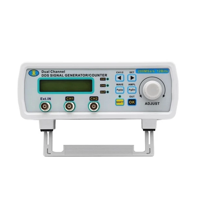MHS5200A 25MHZ DDS Signal Generator Digital Control Dual-Channel ...