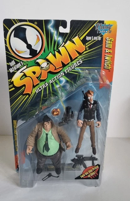 MCFARLANE TOYS SPAWN Series 7 Sam and Twitch Figure | New & Sealed ...