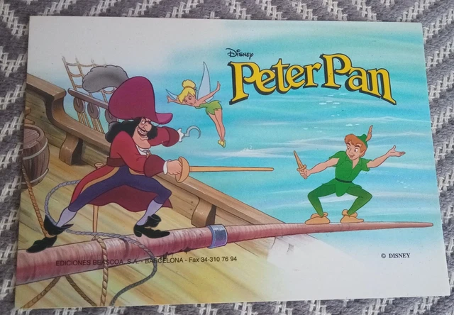 DISNEY PETER PAN Card Ediciones Beascoa $13.00 - PicClick CA