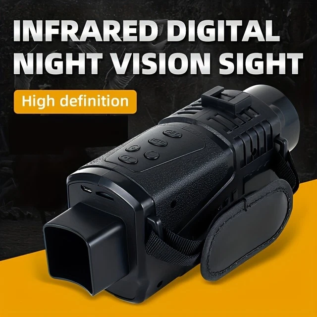 5X DIGITAL NIGHT Vision Monocular Infrared Scope IR Vedio Camera ...