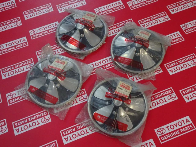 TOYOTA COROLLA DELUXE Liftback Wheels Caps KE30 KE35 TE31 TE37 KE50 ...