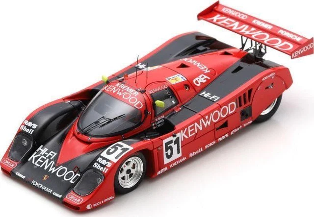 PORSCHE 962 CK 6 #51 7ème 24H Le Mans 1992 J. Nielsen EUR 80,99 ...