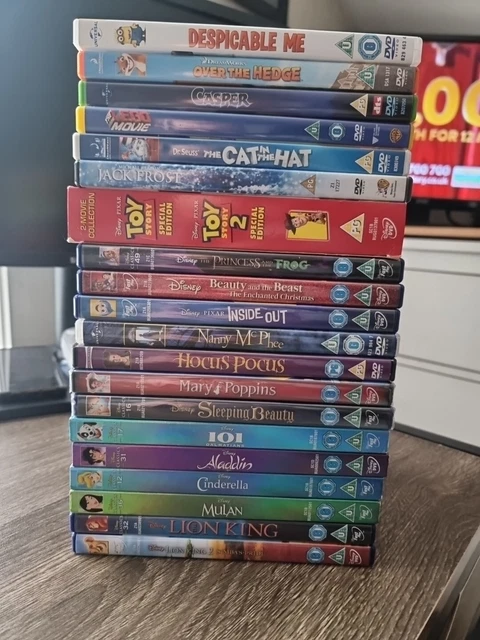 21X KIDS/CHILDRENS DISNEY DVD BUNDLE £20.00 - PicClick UK