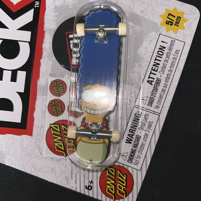 TECH DECK THE Simpsons Santa Cruz Series 2025 Marge Fingerboard 5/7 EUR ...
