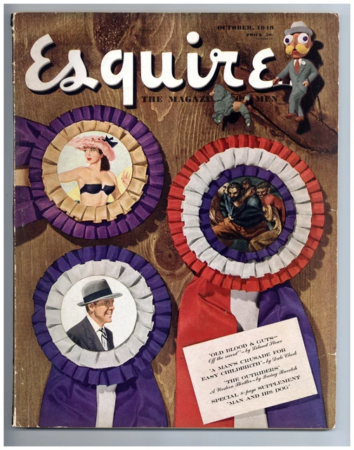 ESQUIRE MAGAZINE VOL. 32 #4 VG- 3.5 1949 £28.09 - PicClick UK