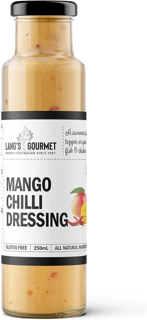LANGS GOURMET MANGO Chilli Dressing 250 Ml $13.79 - PicClick AU
