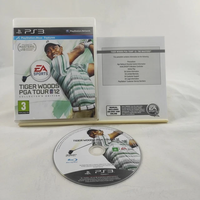 TIGER WOODS PGA TOUR 12 COLLECTOR'S EDITION PlayStation 3 PS3 game £8.95 - PicClick UK