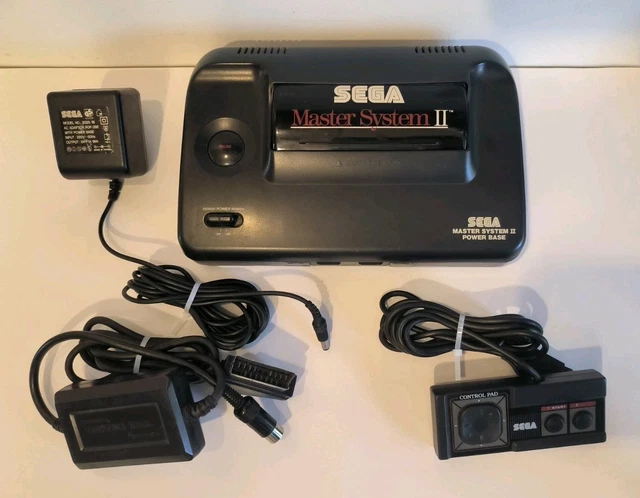 CONSOLE SEGA MASTER system 2 Avec Manette Et Câble Officiel Testé Ok ...