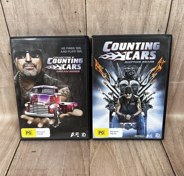 COUNTING CARS COLLECTION 2 Dream Rides Shifting Gears 4 Disc DVD PAL R4 ...
