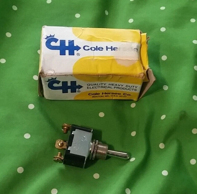 COLE HERSEE TOGGLE switch 3 positions model 5586 $14.95 - PicClick