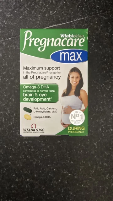 VITABIOTICS PREGNACARE MAX Tablets Plus Omega 84 Capsules £15.00 ...