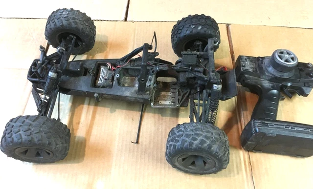 VINTAGE HPI NITRO Rush Evo RC Car £41.00 - PicClick UK
