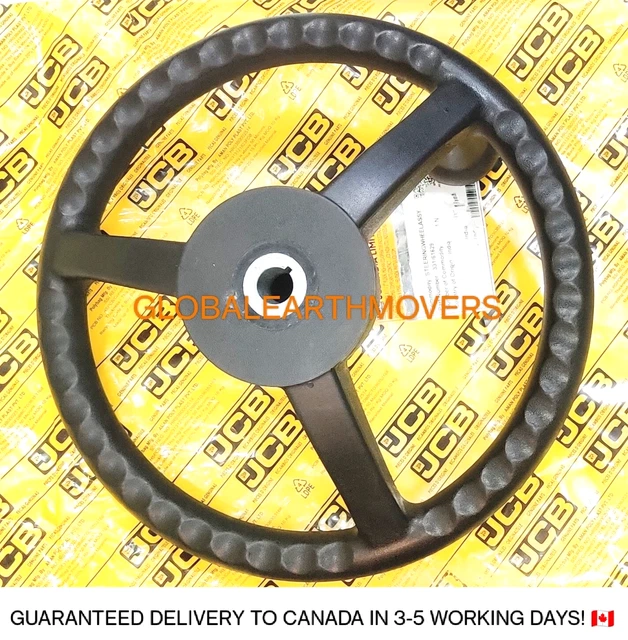 JCB BACKHOE / Telehandler- Genuine Jcb Steering Wheel 12" (Part No. 331 ...