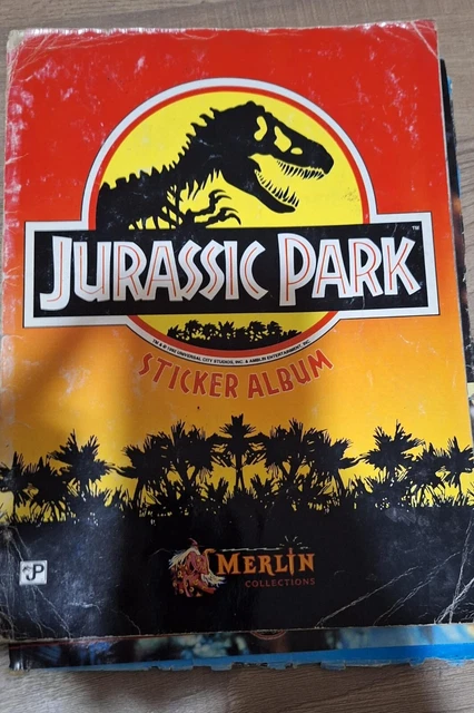 JURASSIC PARK STICKER Album Merlin 1993 Completo Figurine Eccetto N.88 ...