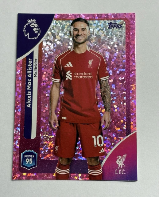 2025-26 TOPPS PREMIER League Alexis Mac Allister /399 Pack Fresh ...