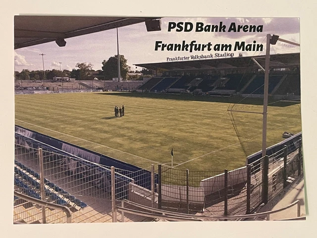 STADION POSTKARTE - Frankfurt - PSD Bank Arena - FSV Frankfurt - RE 64 ...