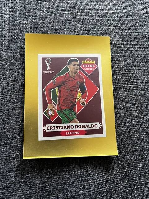 PANINI EXTRA STICKER Fifa World Cup Qatar 2022 Ronaldo Legend Base EUR ...