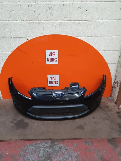 FORD FIESTA MK7 Pre Facelift Front Bumper And Grills Black D9 2008-2012 ...