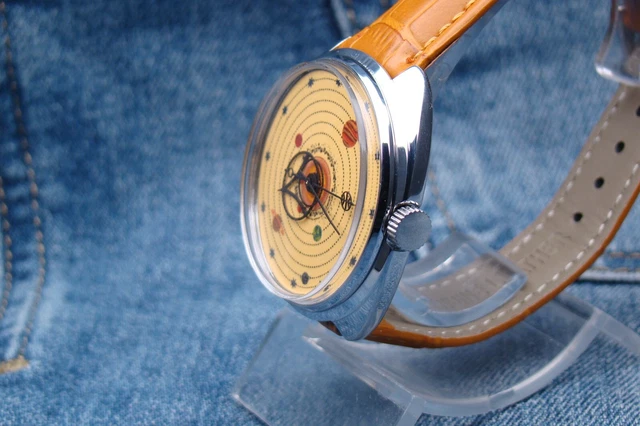 WATCH RAKETA SOLAR system SPACE PLANET COPERNICUS COPERNIC RUSSIAN ...