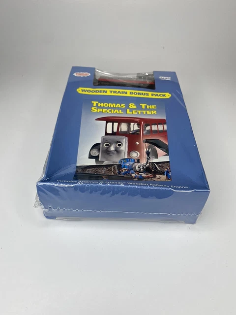 THOMAS & FRIENDS DVD Bonus Pack w/ Wooden Railway Engine - Sealed New ...