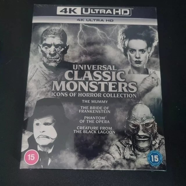 UNIVERSAL CLASSIC MONSTERS: Icons of Horror Collection vol.2-4K UHD BLU ...