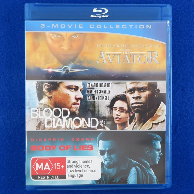 THE AVIATOR/BLOOD DIAMOND/BODY Of Lies - Leonardo Dicaprio - Blu Ray ...