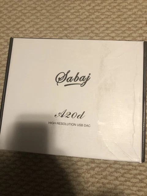 SABAJ A20D 2022 Version, Hi-Res Balanced Audio DAC, True Balanced ...