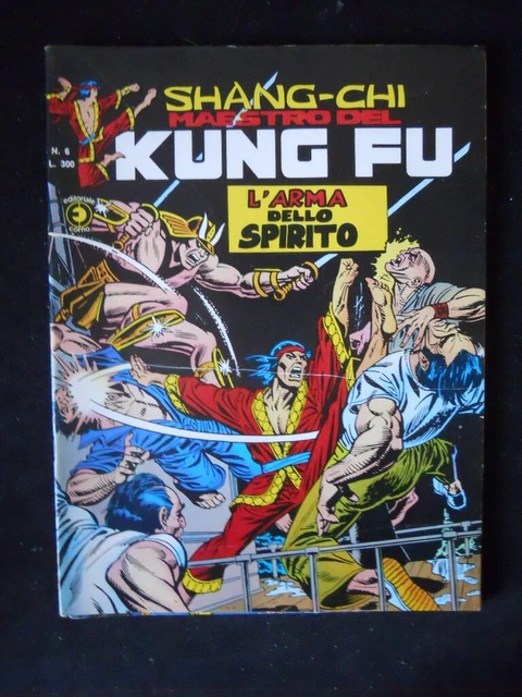 SHANG-CHI MAESTRO DEL Fumetto KUNG FU n°6 1975 edizioni Corno [H068 ...