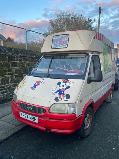 FORD TRANSIT ICE Cream Van smiley £1,220.00 - PicClick UK