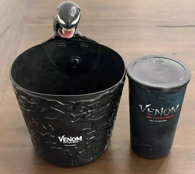 RARE VENOM THE Last Dance Popcorn Bucket & Cup Combo AMC USA American Exclusive £79.99 - PicClick UK