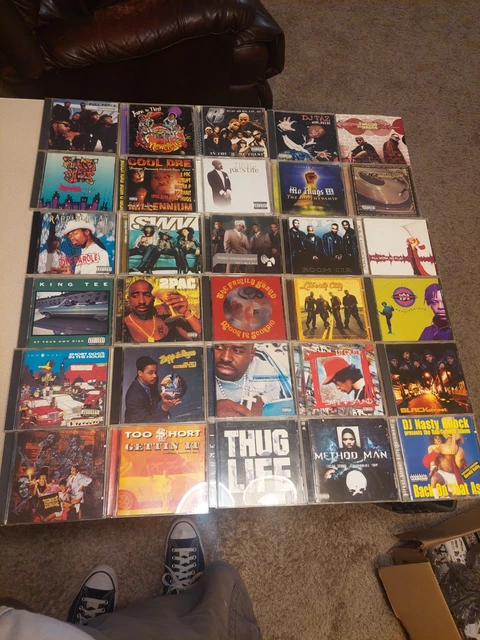 LOT OF 30 CLASSIC HIP HOP RAP CDS 90s GANGSTA G-FUNK GANGSTA SOME RARE ...