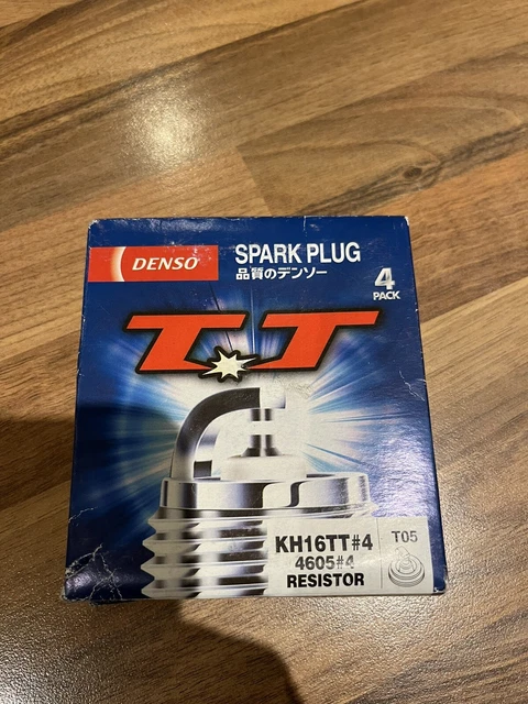 4 X GENUINE Denso Tt Nickel Twin Tip Spark Plugs Kh16Tt / 4605 £15.00 ...