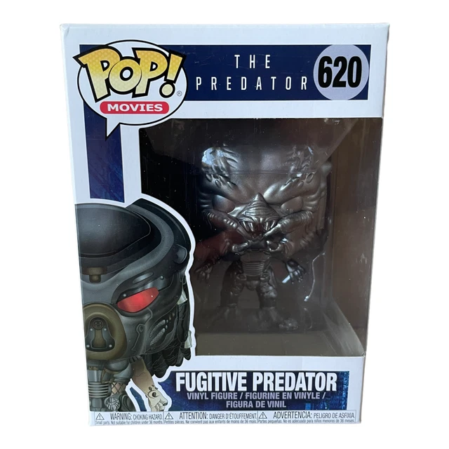 FUNKO POP! MOVIES - The Predator 'Fugitive Predator' #620 - Gun Metal ...