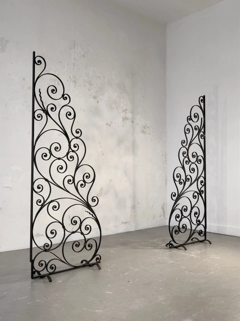 1940 CLAUSTRA GRILLE D'INTERIEUR ART-DECO MODERNISTE SHABBY-CHIC ...