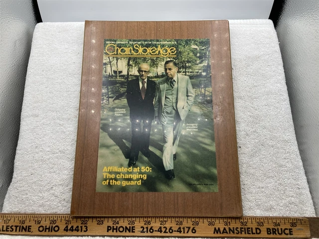 1976 DRUG EDITION Chain Store Age Magazine Laminated Cover Weinstein ...