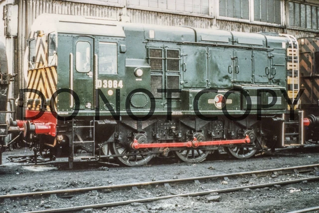 UK DIESEL TRAIN Railway Photograph Of Class 08 D3964. Rm08-563 £2.49 ...