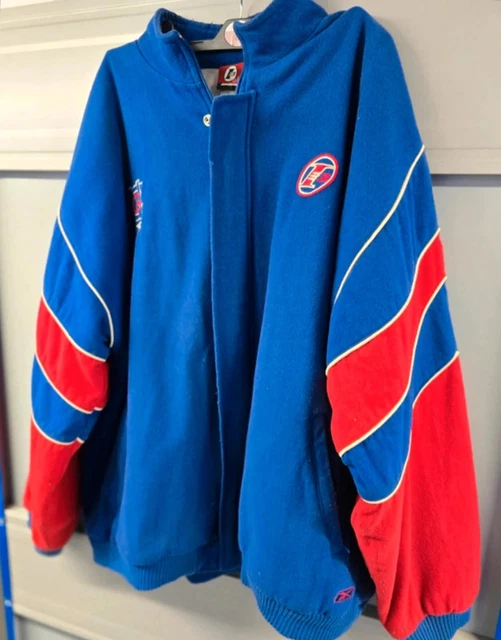 VINTAGE REEBOK JACKET Men's Wool Allen Iverson The Answer 3XL Big -Tall ...