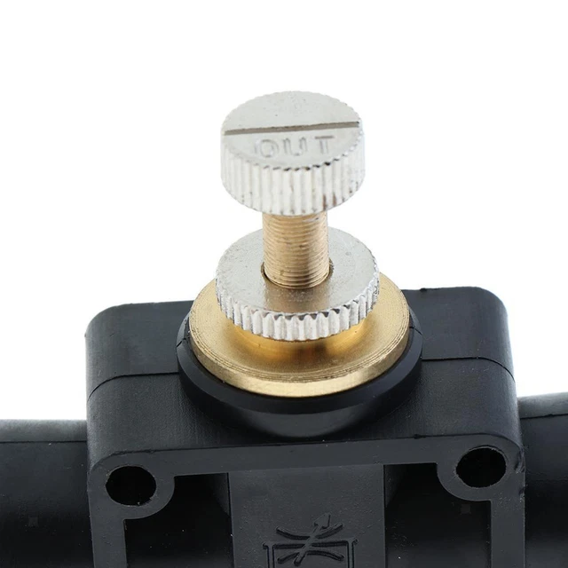 RESTRICTOR VALVE THROTTLE Valve Pneumatic Pneumatic Quick Connector ...