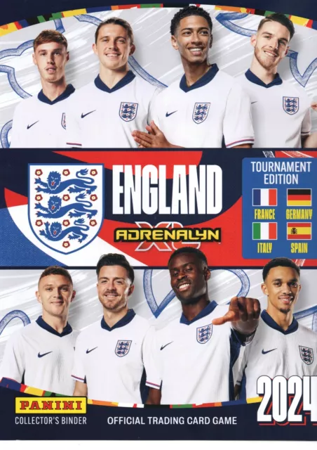 PANINI ADRENALYN XL EURO 2024 ENGLAND Tournament Edition cards #10-#207 ...
