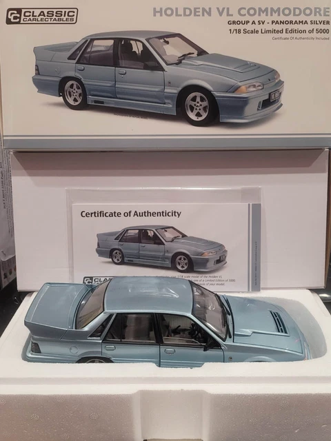 1:18 HOLDEN VL Walkinshaw Group A Sv Panorama Silver - Classic ...