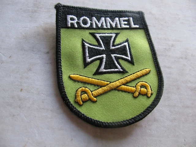 ROMMEL GERMANY COAT Of Arms Bundeswehr Armed Forces Patch 2.5” Sew On ...