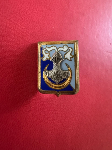 INSIGNE MILITAIRE DE l'École Militaire ABC d'Hussein Dey 1947 EUR 12,00 ...