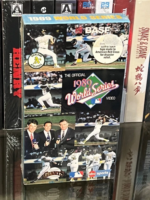 THE OFFICIAL 1989 World Series (VHS) ABC Sport! CBS FOX VHS VIDEO TAPE ...