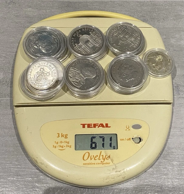 LOT MÉDAILLES DE Gaulle Paris Louis XIV Napoléon Écu en l’état ( 671 ...