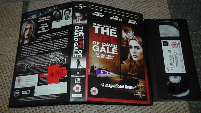 THE LIFE OF David Gale VHS Video Ex Rental Big Box CIC £4.99 - PicClick UK