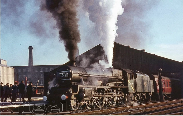 ORIGINAL AGFA 35MM Colour Slide LMS 5XP 4-6-0 45593 at Mirfield on 3.12 ...